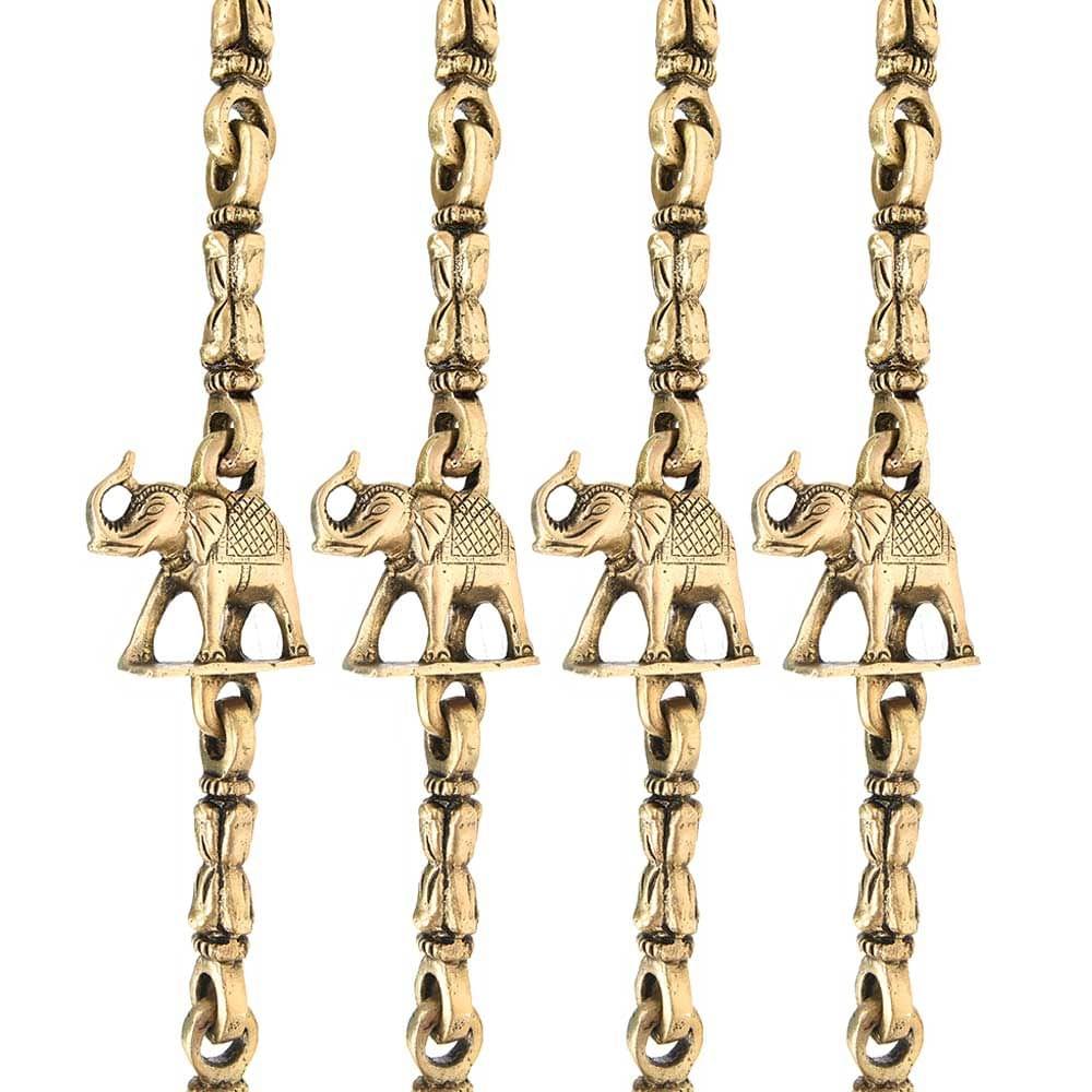 Brass Chain Set of 4 for Swings, Jhula Jhoola Chains