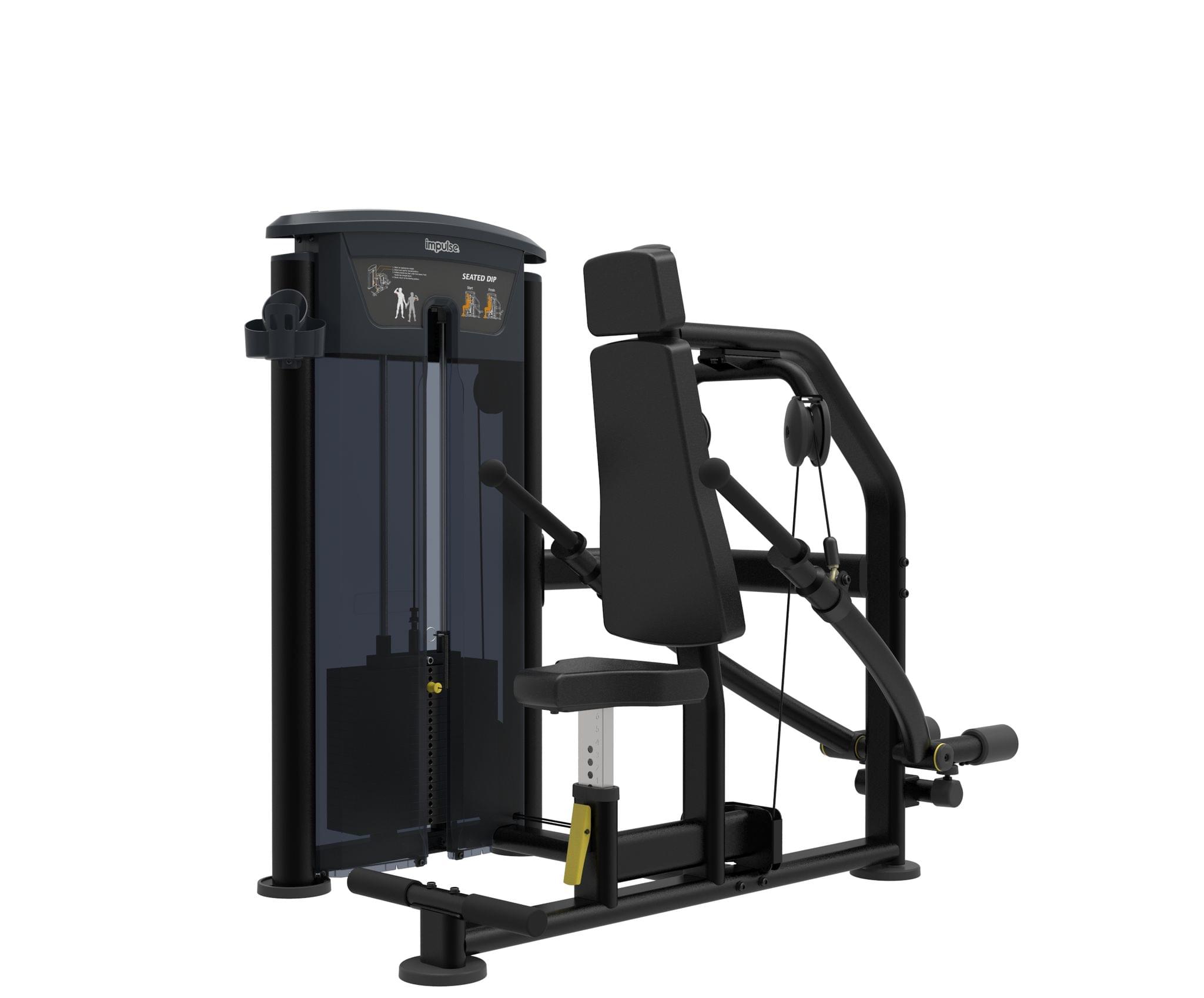 Impulse fitness IT9517 body building Seated dip machine |Afton|india