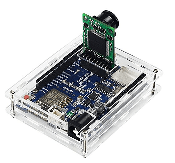 Arducam ESP8266 UNO Kit Included Development Board OV2640 Mini Module Camera Shield and Clear ...