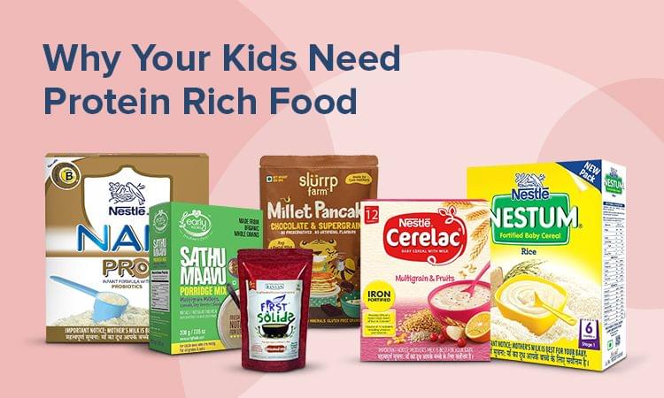 Is your baby having the right protein intake for his age?